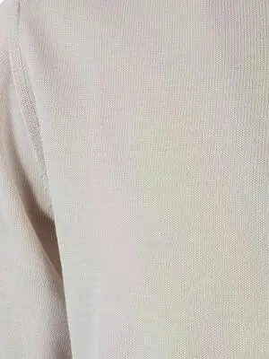 Eleventy Crew Neck Short Sleeve T-shirt - Neutrals