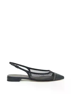 Peserico Pointed-toe Slingback Ballet Flats