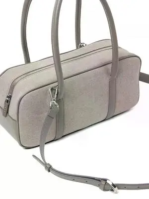 Peserico Leather-trim Shoulder Bag