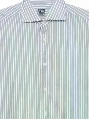 Fedeli Striped-pattern Shirt