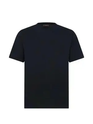 SLOWEAR Cotton T-shirt - Blue