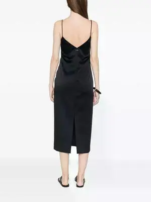 TWINSET V-neck Strap Dress - Black