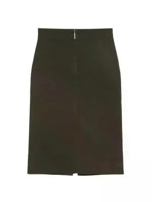 JOSEPH Safir Back-zip Midi Skirt