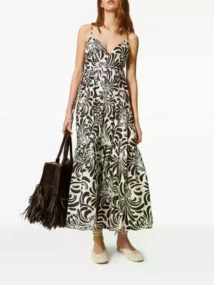 TWINSET Printed Maxi Dress