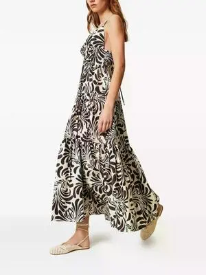TWINSET Printed Maxi Dress