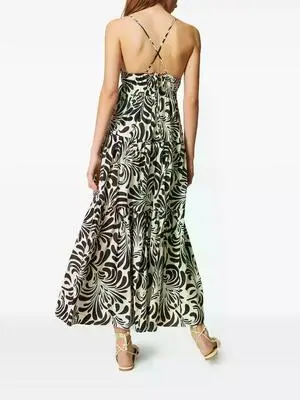 TWINSET Printed Maxi Dress
