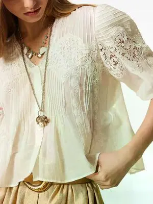 TWINSET Lace-detail Shirt