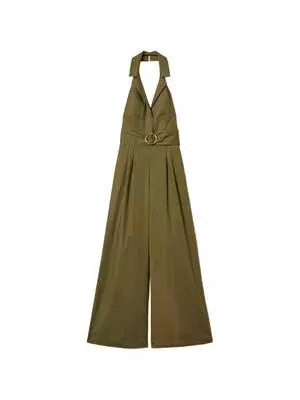 TWINSET Belted Jumpsuit - Green