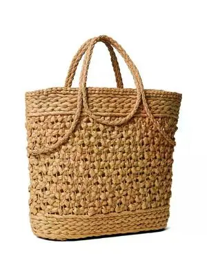 TWINSET Woven Tote Bag