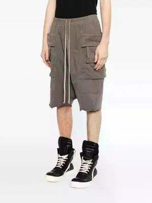 Rick Owens Cretch Cargo Shorts - Brown