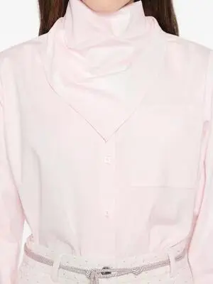 Maje Long-sleeve Shirt With Chest Pocket