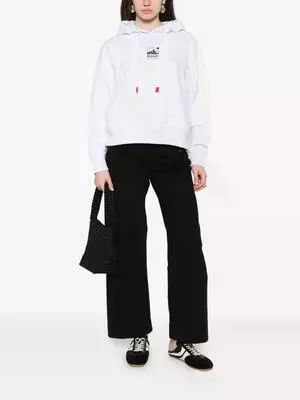 Rossignol Logo-print Hoodie - White