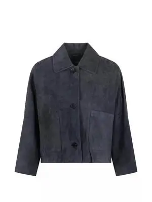 Women's Blue Leather Jackets