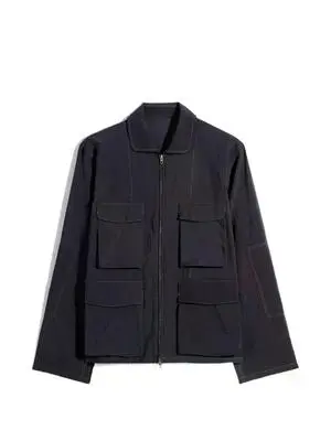 LEMAIRE Pocket Zip Jacket - Blue