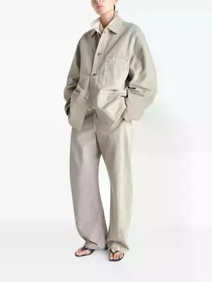 LEMAIRE Patch-pocket Overshirt - Neutrals
