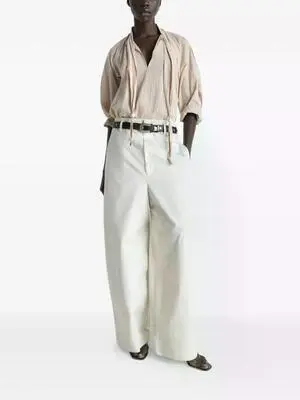 LEMAIRE Lemiaire Belt-loop Pocket Trousers - Neutrals