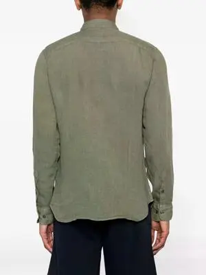 120% Lino Buttoned Shirt - Green