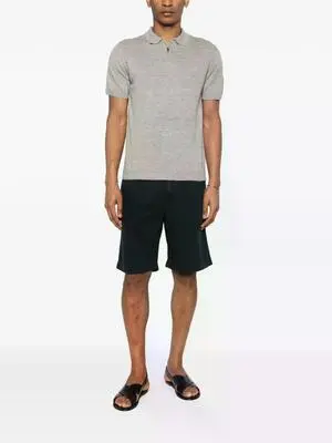Woolrich Drawstring Pleated Shorts - Blue