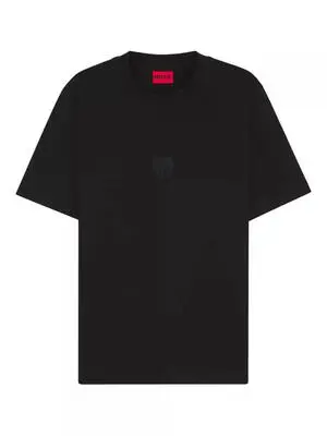 Hugo Logo-appliqué T-shirt - Black