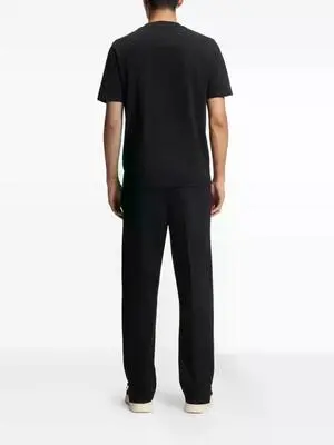 Hugo Logo-appliqué T-shirt - Black