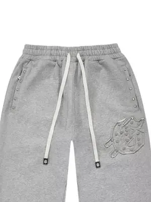 GODSPEED Studded Symmetric Track Pants - Grey
