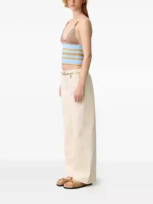 Claudie Pierlot Multicolour Crochet Knit Top