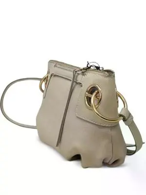 Borbonese London Crossover Shoulder Bag - Neutrals