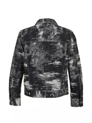 TAAKK Bleached Buttoned Jacket - Black