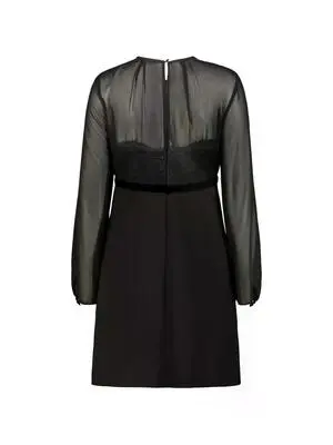 DRHOPE Flower-lace Mini Dress
