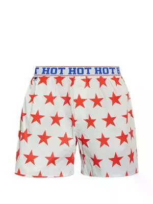 CARNE BOLLENTE Star-print Boxers - White