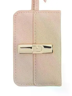 Furla Turnlock Leather Accessory - Pink