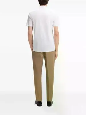 BOSS Stripe-artwork T-shirt In Cotton Jersey