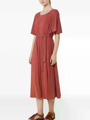 Max Mara Tie-waist Midi Dress