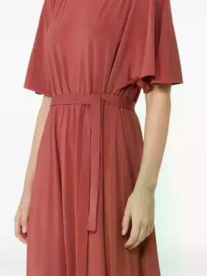 Max Mara Tie-waist Midi Dress
