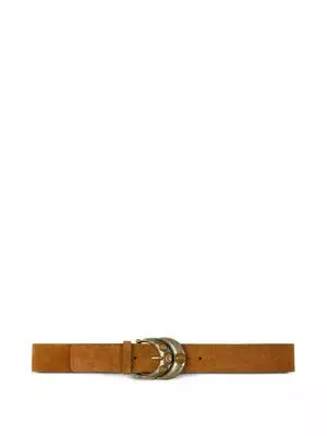 Ba&sh Embellished Buckle Belt - Brown