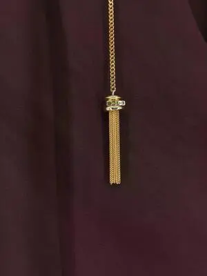Elisabetta Franchi Tassel Collared Shirt