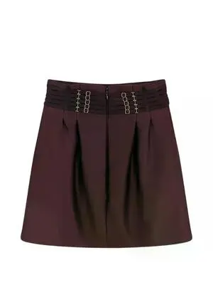 Elisabetta Franchi Buckle-detail A-line Skirt