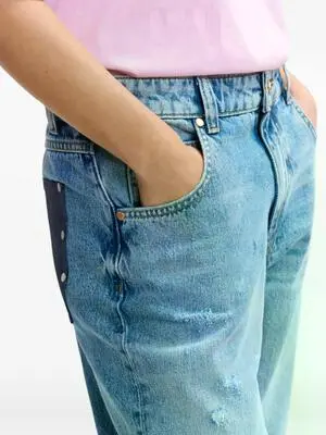 Essentiel Antwerp Studded-pocket Straight Leg Jeans