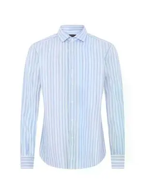SLOWEAR Striped Shirt - Blue