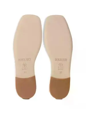 Hereu Llasada Bow-detail Ballet Flats - Brown
