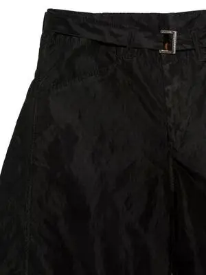 Sacai Belted Trousers - Black