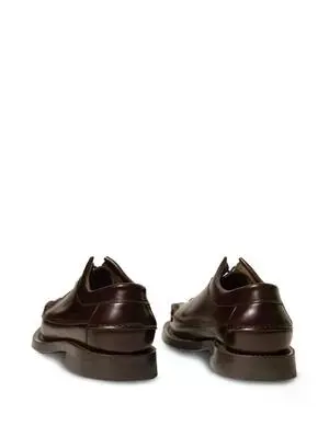 Hereu Priego Lace-up Leather Loafers
