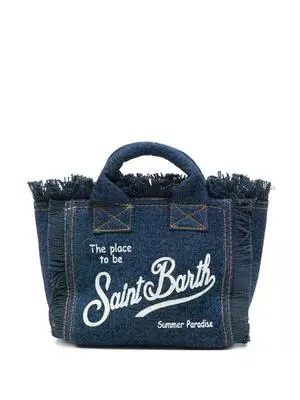 MC2 SAINT BARTH Mini Vanity Tote Bag - Blue
