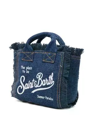 MC2 SAINT BARTH Mini Vanity Tote Bag - Blue