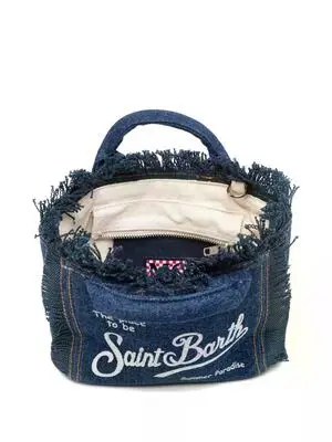 MC2 SAINT BARTH Mini Vanity Tote Bag - Blue