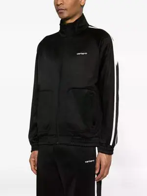 Carhartt Work In Progress Logo Zip Sweatshirt