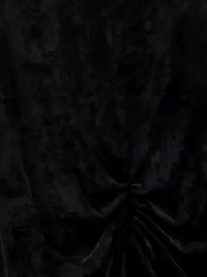 Valentino Garavani Velvet Midi Skirt - Black