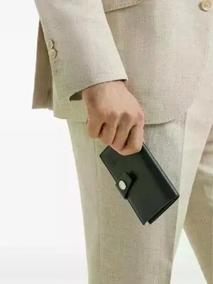 Brunello Cucinelli Leather Zipper Wallet