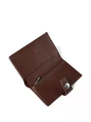 Brunello Cucinelli Internal Card Slots Leather Wallet