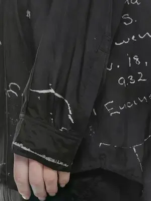 Rick Owens Printed V-neck Shirt